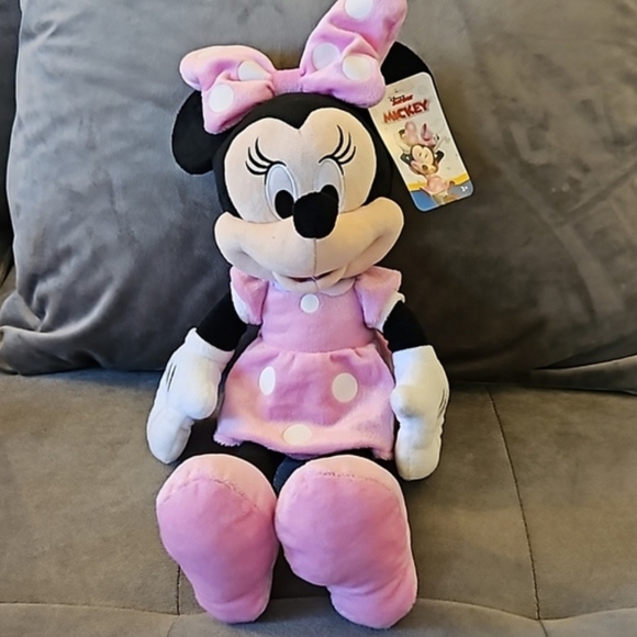 Disney | Toys | Nwt Disney Jrs Mickey Mouse Minnie Mouse Soft Plush ...
